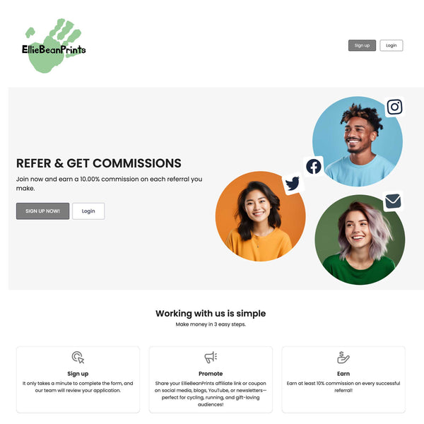 Earn While You Share: Join the EllieBeanPrints Affiliate Programme wit