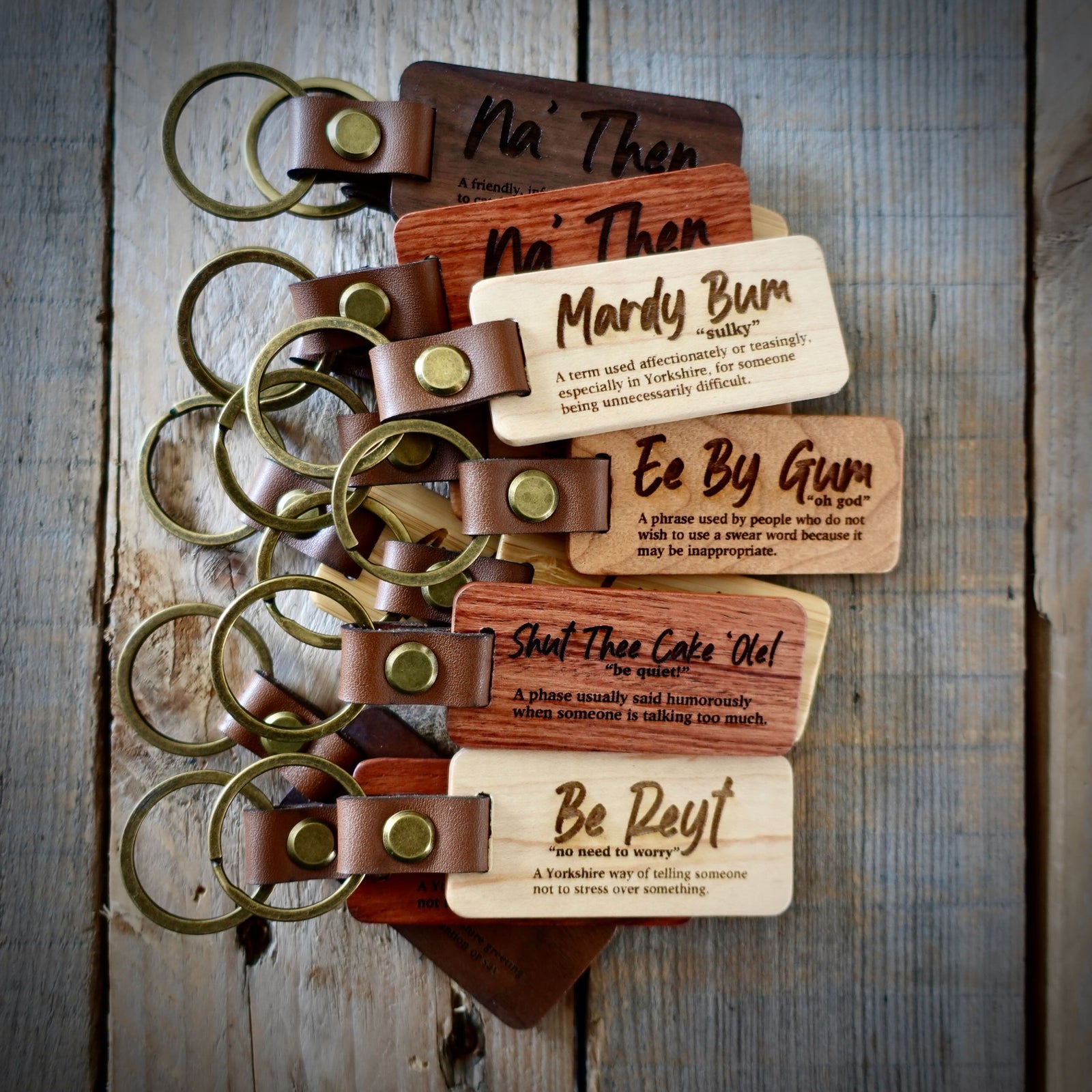 From ‘Mardy Bum’ to ‘Be Reyt’: Yorkshire Saying Keyrings That'll Make ...