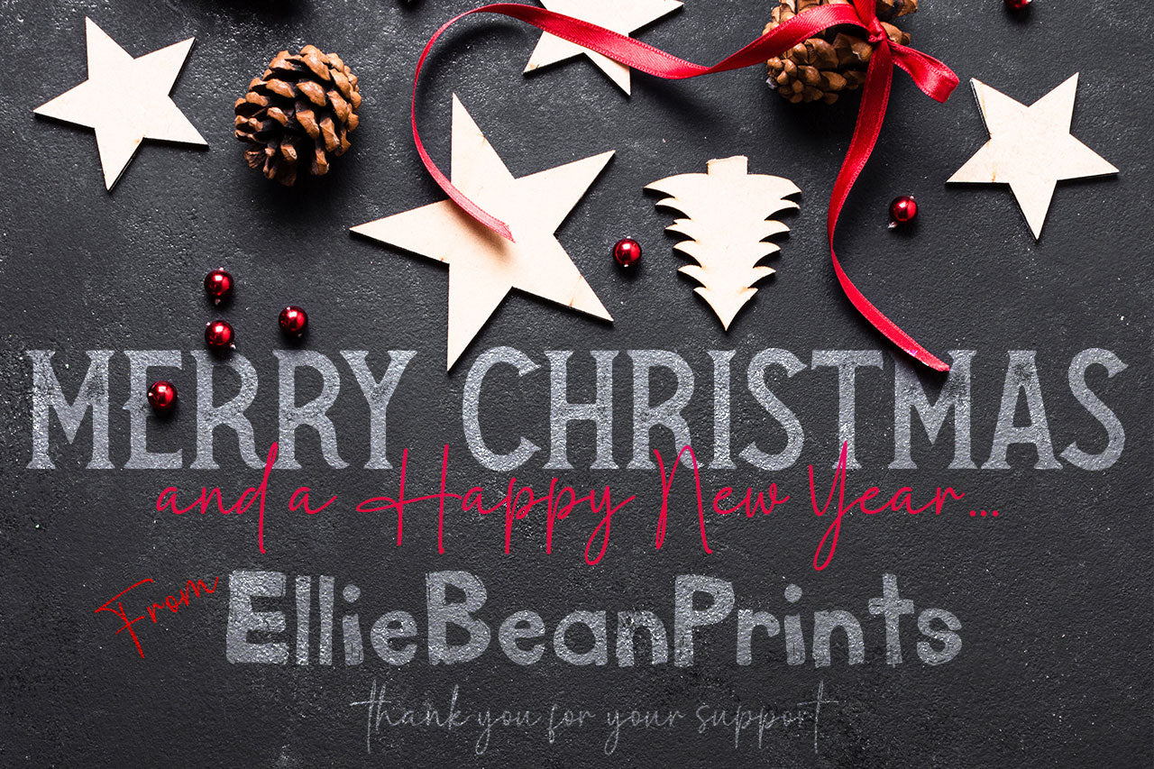 🎄🌟We Did It! Christmas Orders are All Wrapped Up! 🌟🎄 - EllieBeanPrints