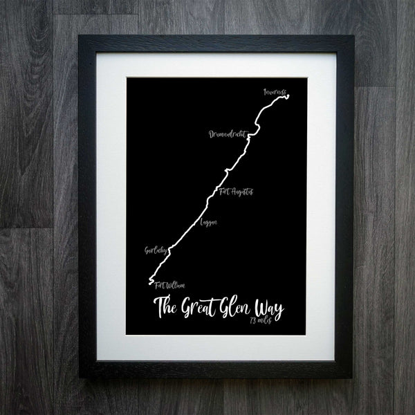 The Great Glen Way Print - EllieBeanPrints