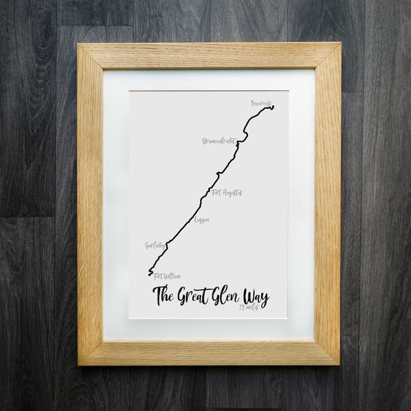 The Great Glen Way Print - EllieBeanPrints