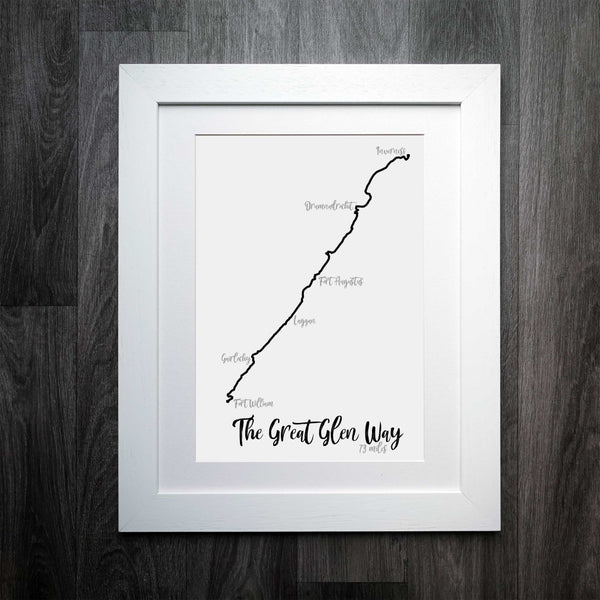 The Great Glen Way Print - EllieBeanPrints