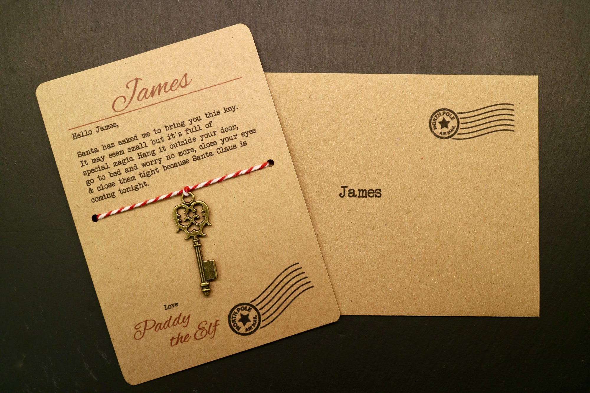 Santa's Magic Key and Postcard From Elf - EllieBeanPrints