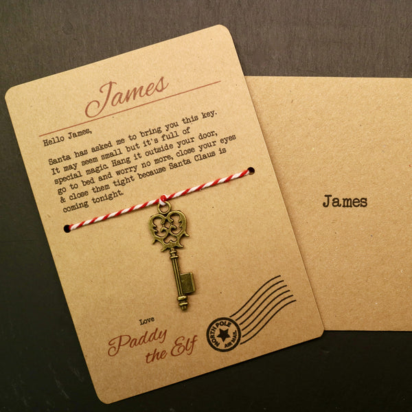 Santa's Magic Key and Postcard From Elf - EllieBeanPrints