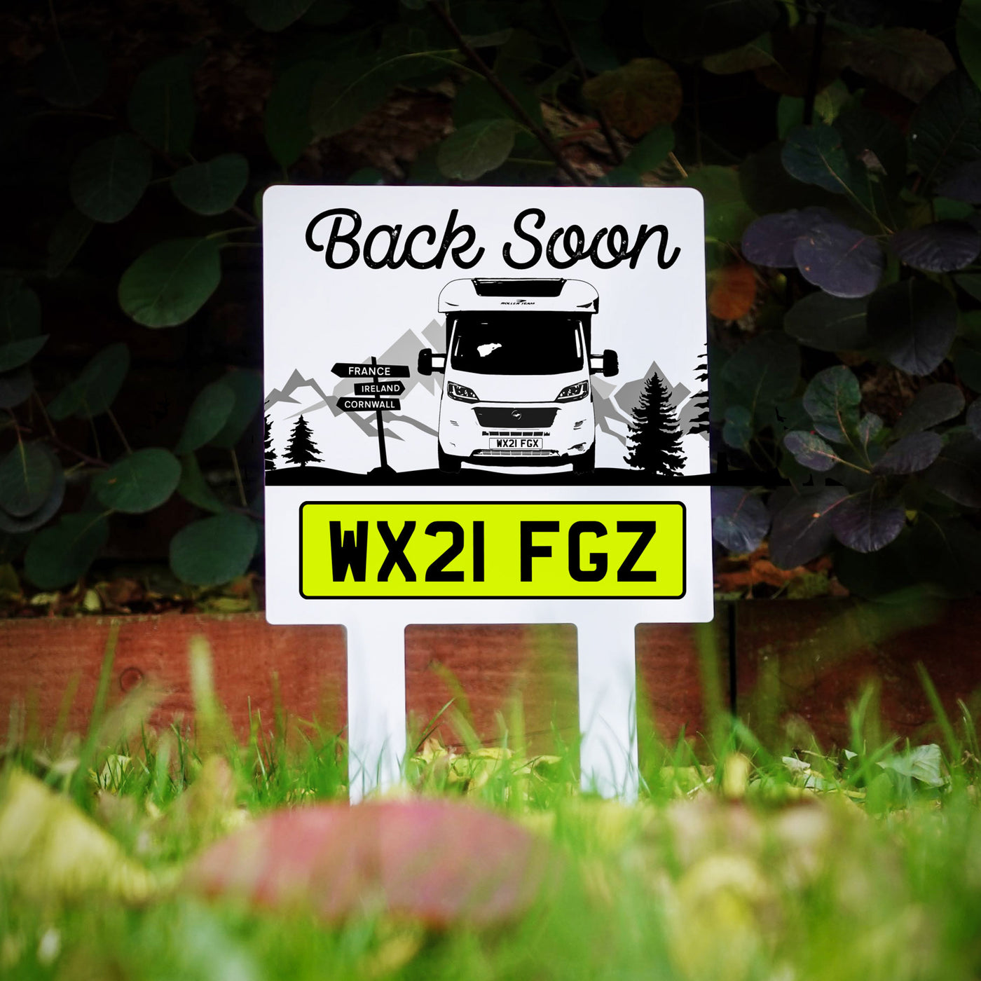 Personalised Camper Signs - EllieBeanPrints