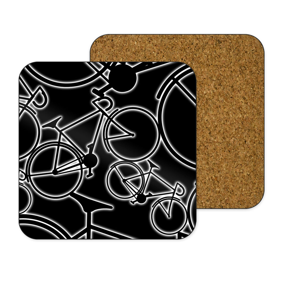 Cycling Coasters - EllieBeanPrints